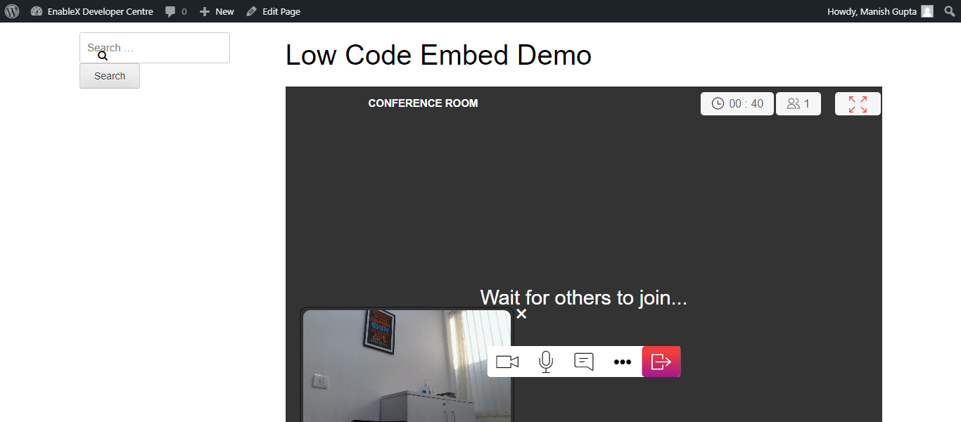 How to Embed Video Calling App to WordPress Website in 3 Simple Steps ...