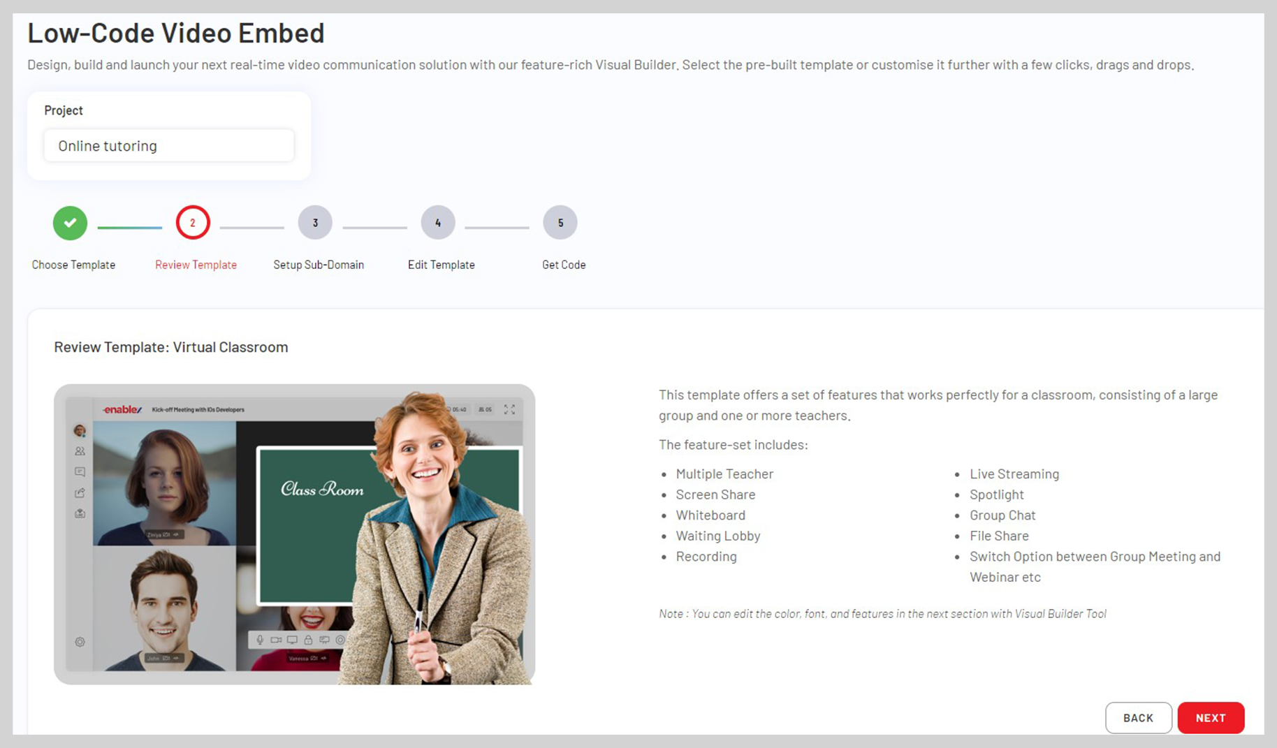 Learn How to Use EnableX Visual Builder To Generate Video Call iFrame Code - Insights about ...