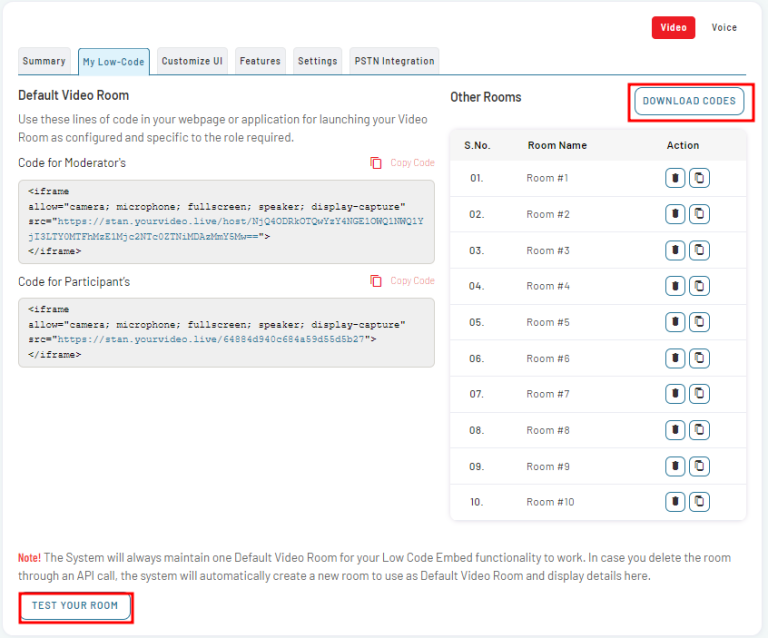 How to configure WebRTC video API in minutes!