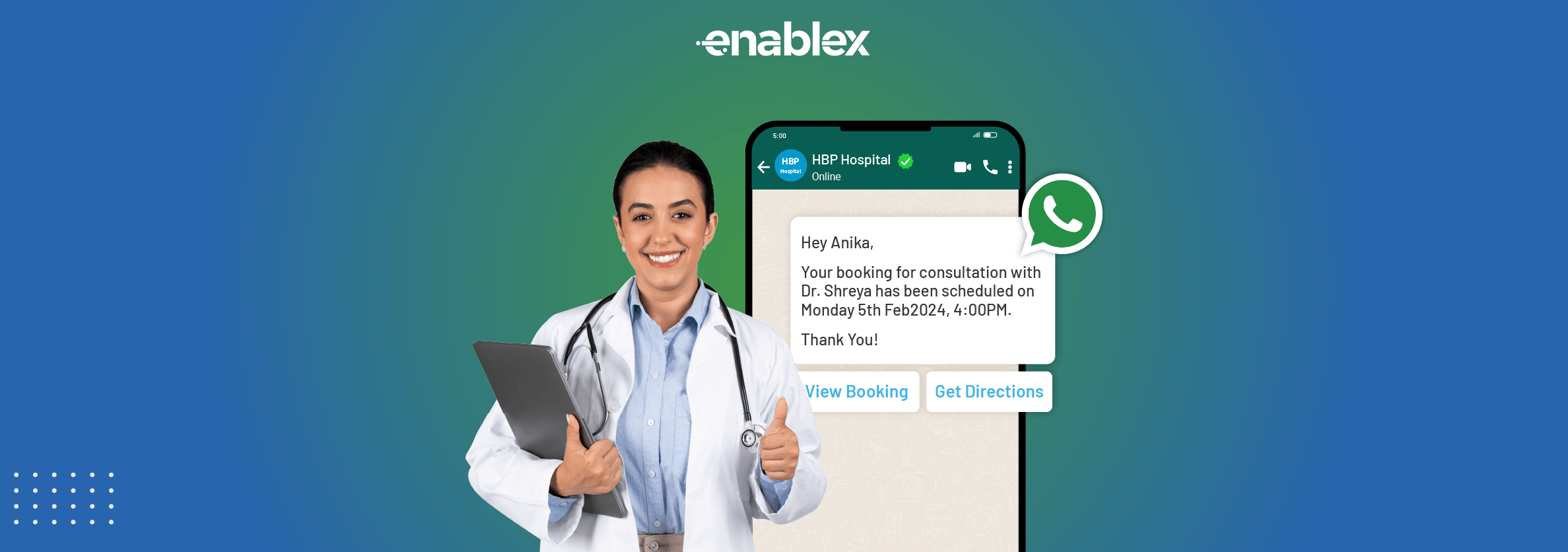 Boost Healthcare Outreach with WhatsApp Business API | EnableX Boost Healthcare Outreach with WhatsApp Business API | EnableX