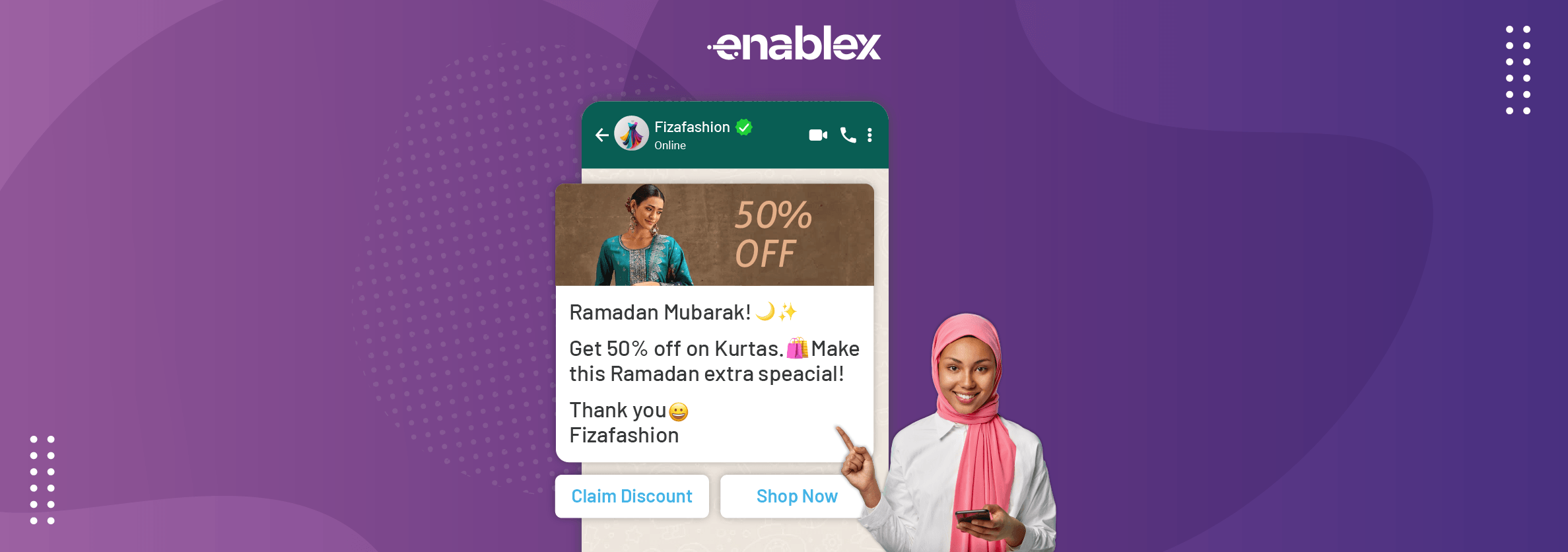 Maximize Ramadan Sales with EnableX WhatsApp Business API: A Comprehensive Guide