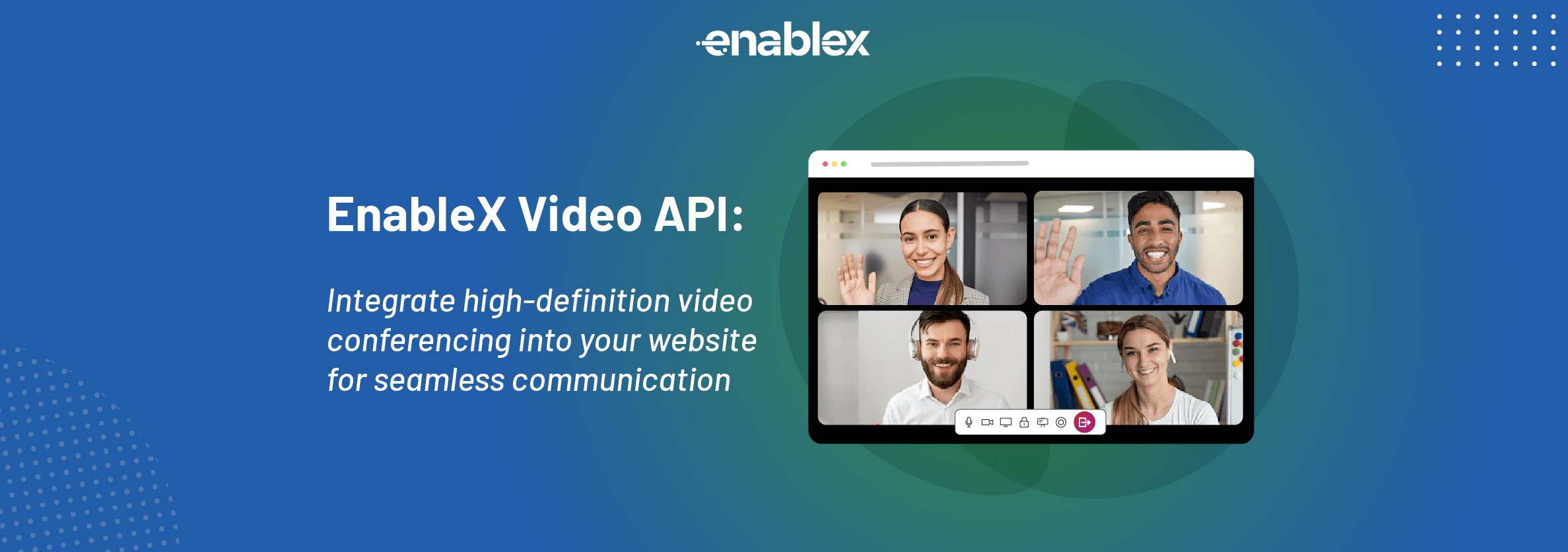 How to Integrate EnableX Video Conferencing API into a Website
